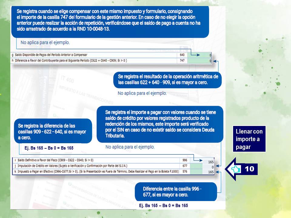 Formulario 570 Retenciones IUE llenado - Bolivia Impuestos Blog