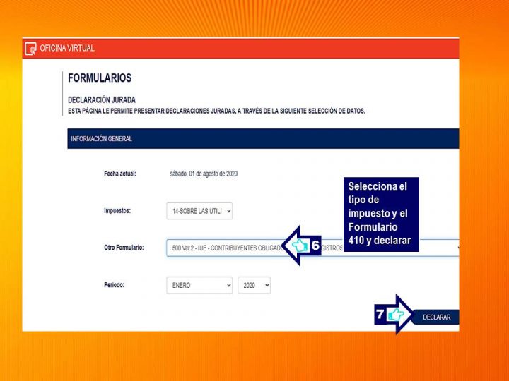 Guía de llenado de formulario 500 IUE - Bolivia Impuestos Blog
