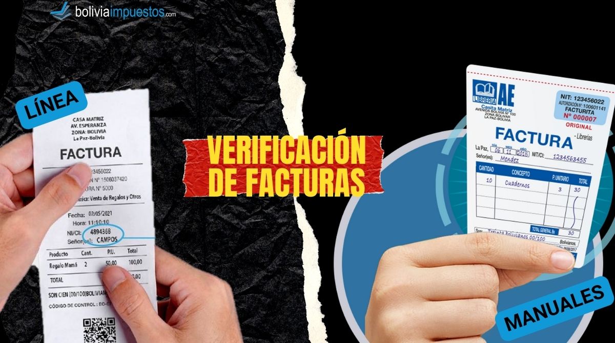 Verificación de facturas impuestos nacionales