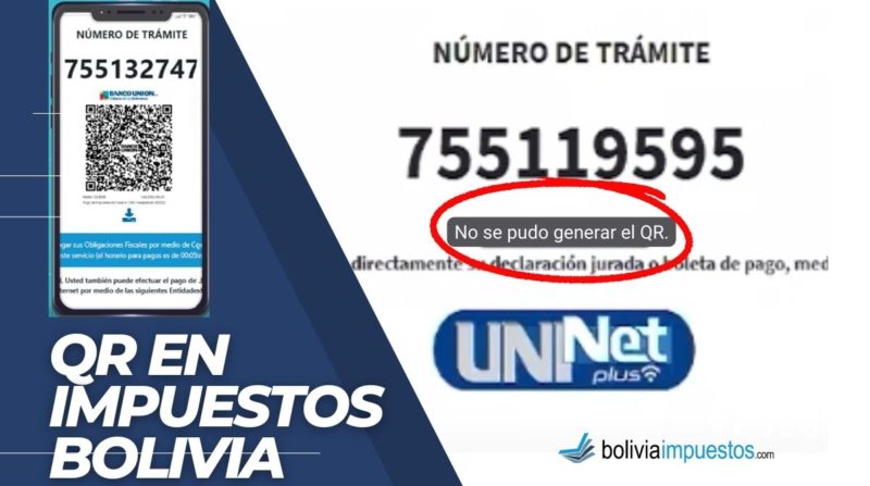 QR en impuestos Bolivia