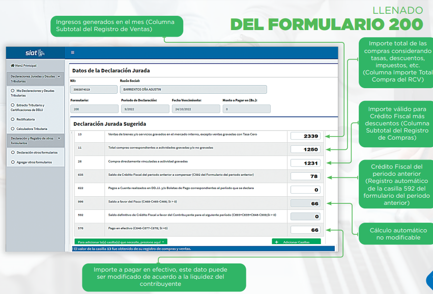 Formularios de IVA
