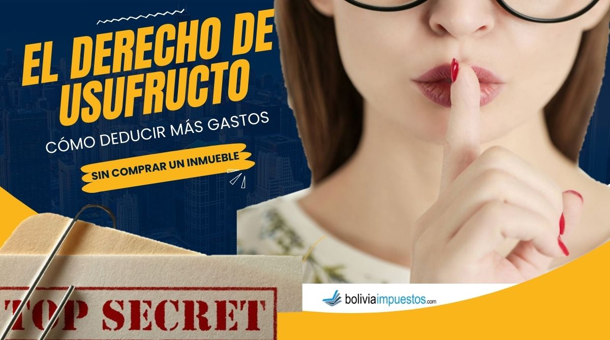 el derecho de usufructo: Cómo deducir más gastos sin comprar un ...