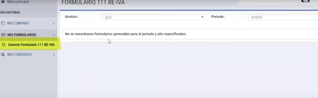 Cómo llenar el formulario 111 manualmente (Re-IVA)