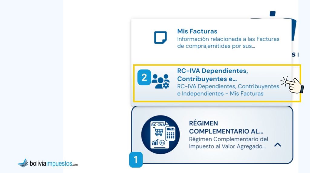 Llenado de formulario 110 para dependientes