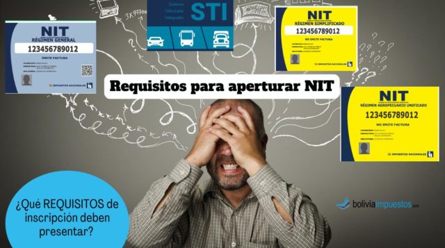 Requisitos para aperturar NIT